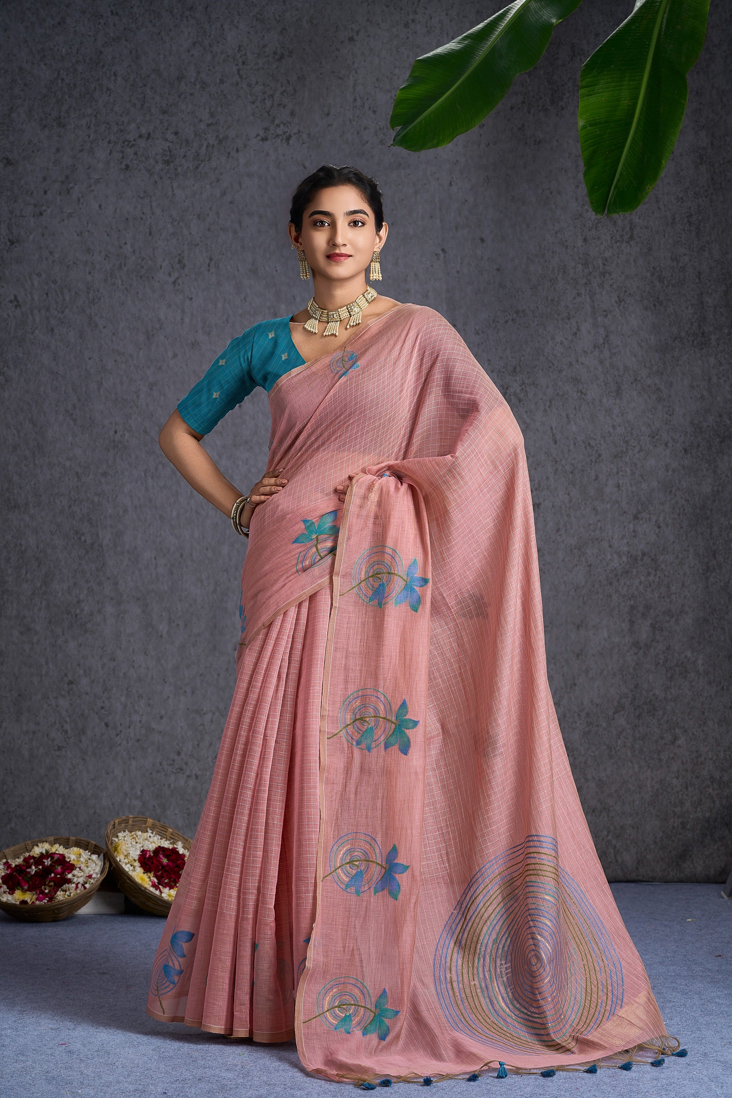 Sarees & Unstitched Top-Dupatta Sets Online | Ravya – rävya