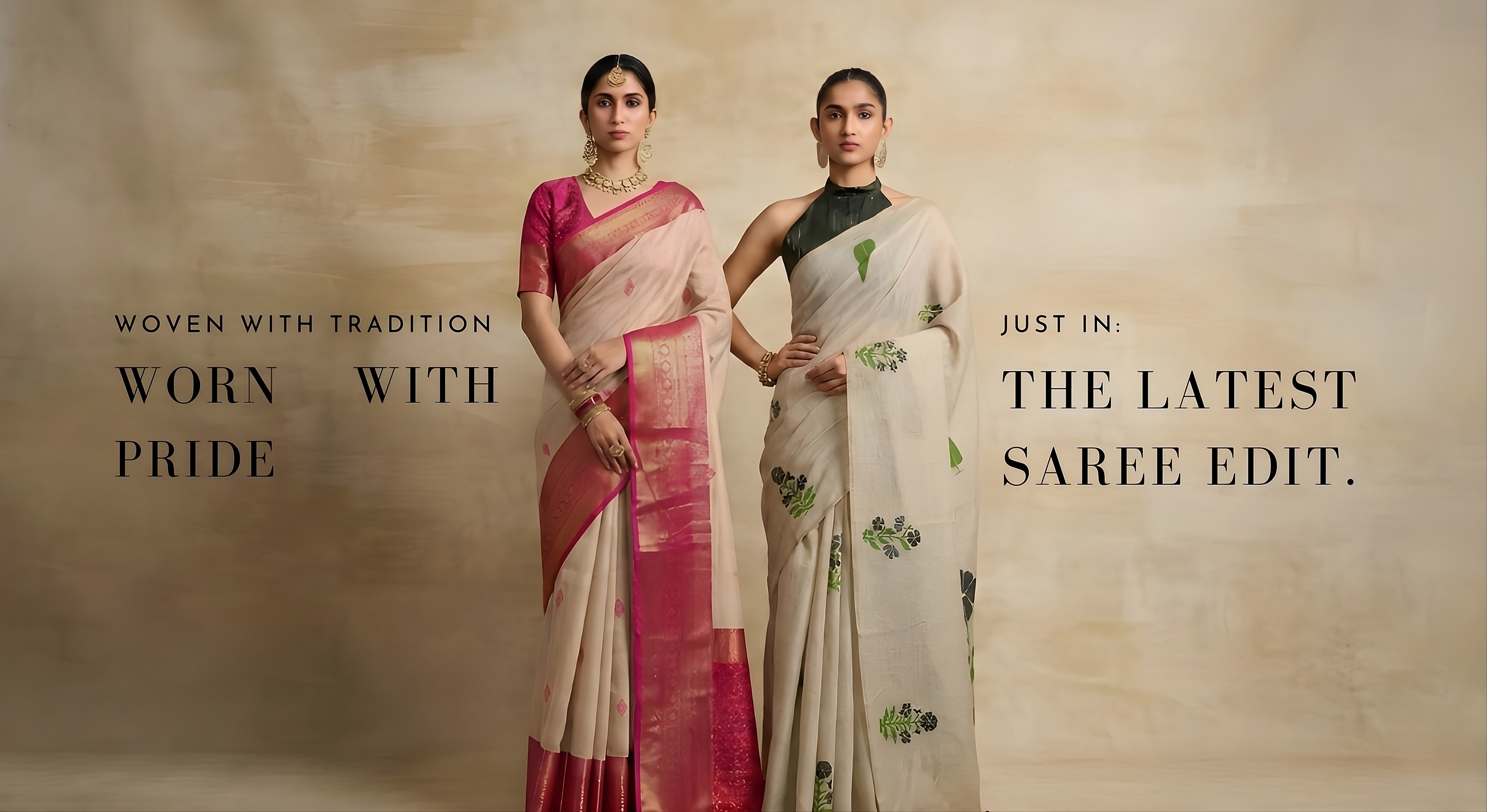 Sarees & Unstitched Top-Dupatta Sets Online | Ravya – rävya